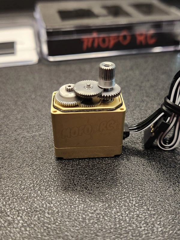 Brass ServoBeast Brushless steering Servo W/ Free aluminum Servo mount ...